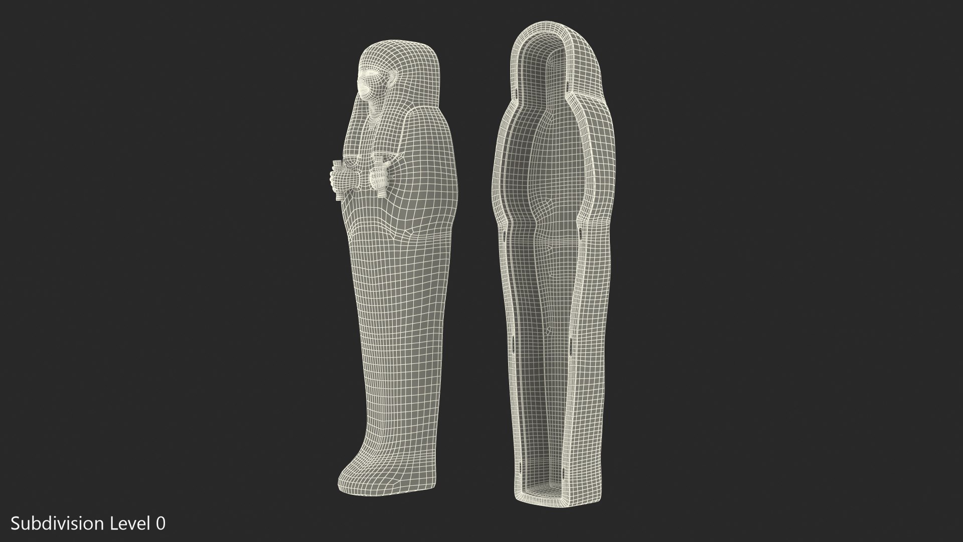 Ancient Egyptian Sarcophagus Model - TurboSquid 1444925