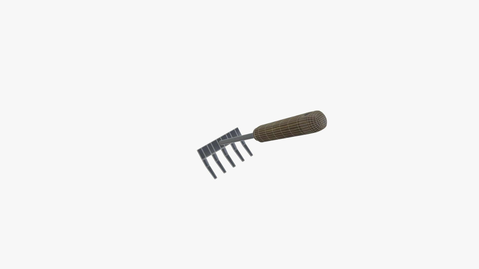Hand Rake 3D Model - TurboSquid 2336222