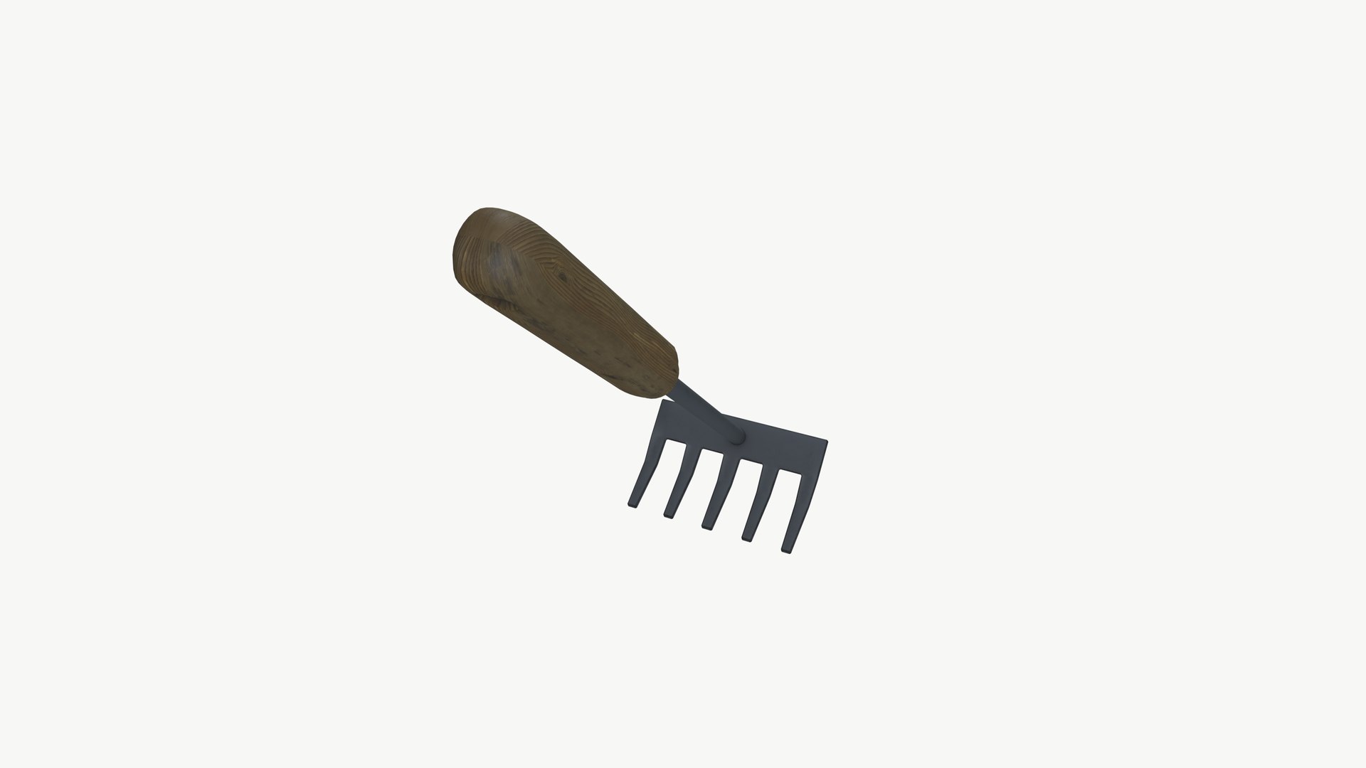 Hand Rake 3D Model - TurboSquid 2336222