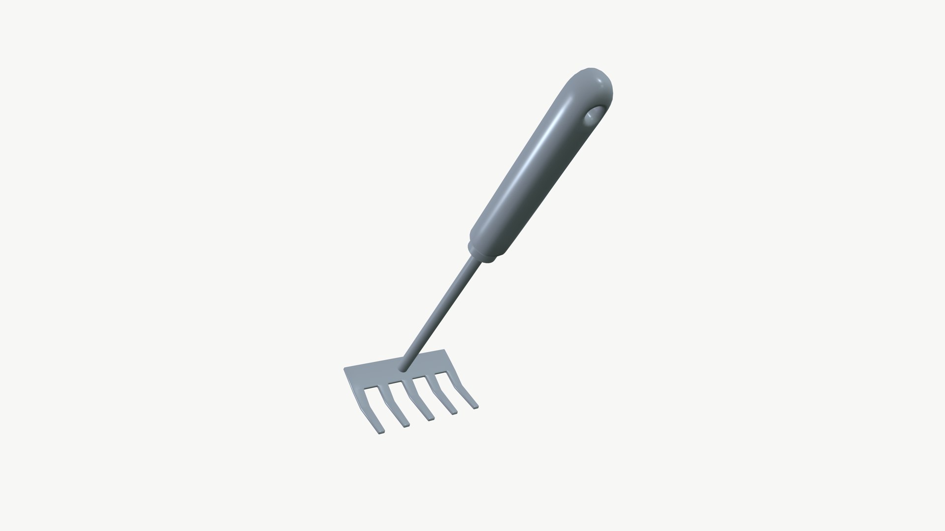 Hand Rake 3D Model - TurboSquid 2336222