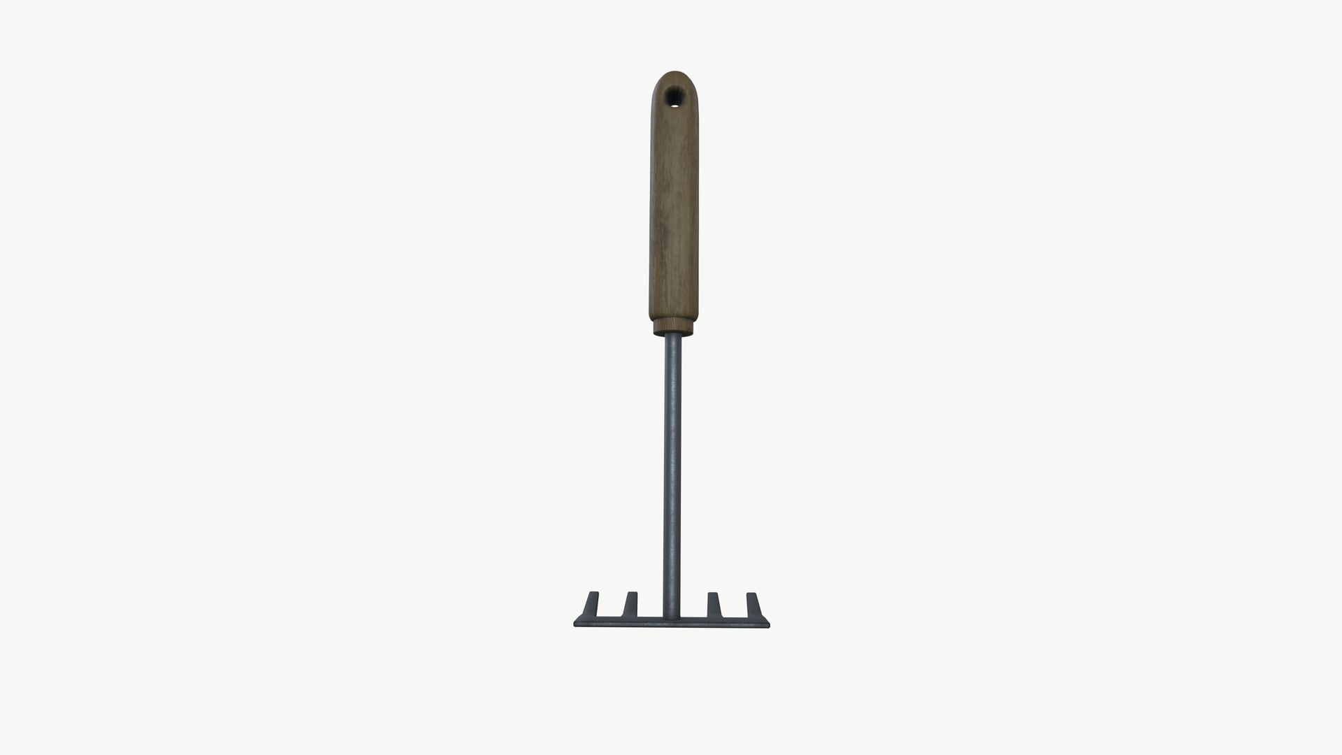 Hand Rake 3D Model - TurboSquid 2336222