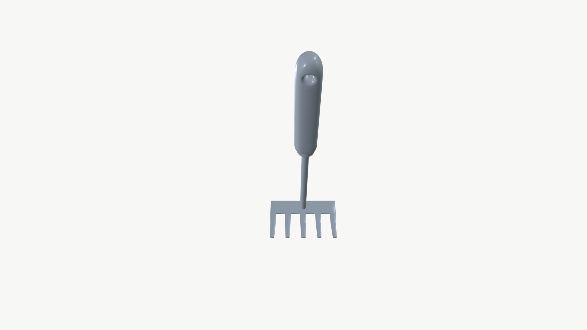 Hand Rake 3D Model - TurboSquid 2336222