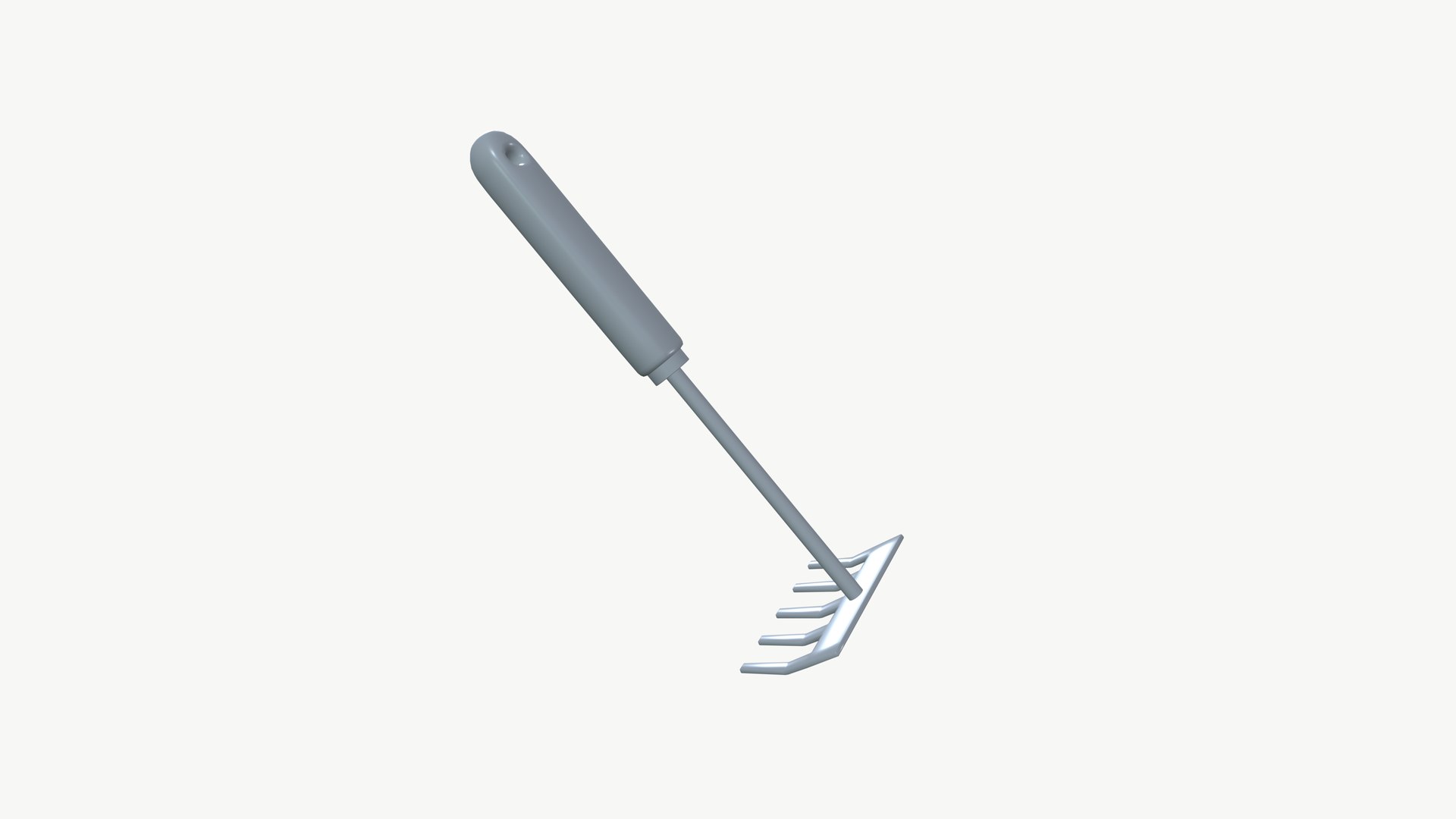 Hand Rake 3D Model - TurboSquid 2336222