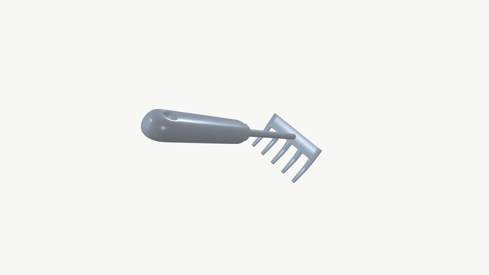 Hand Rake 3D Model - TurboSquid 2336222