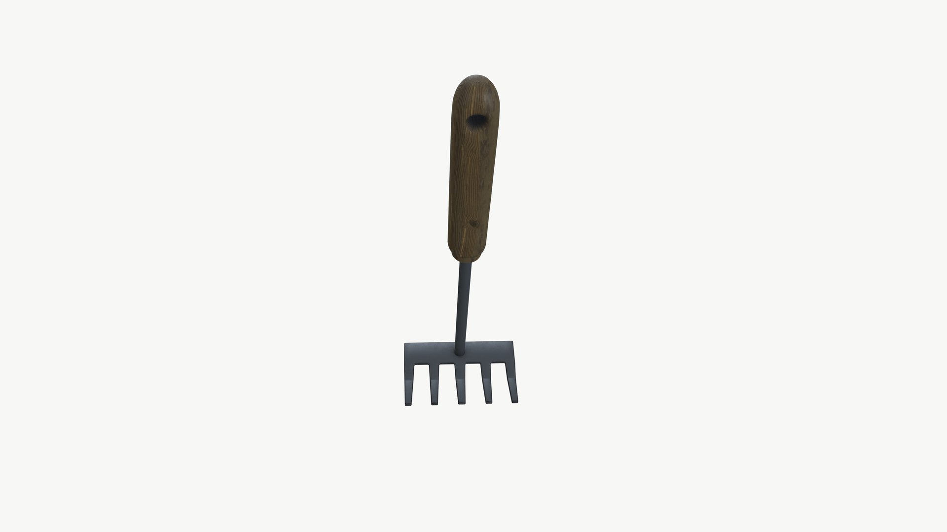 Hand Rake 3D Model - TurboSquid 2336222