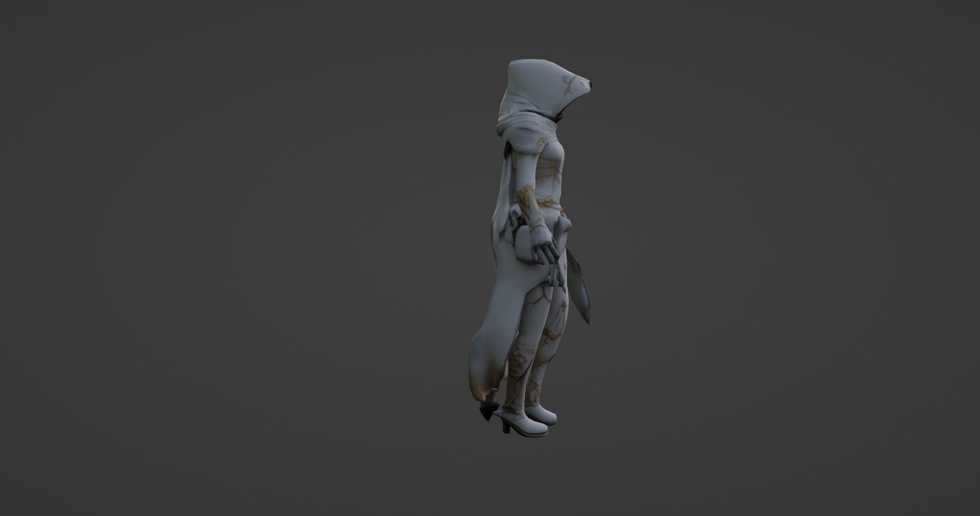 Elegant Fantasy Assassin Character 3D Model - TurboSquid 2338721