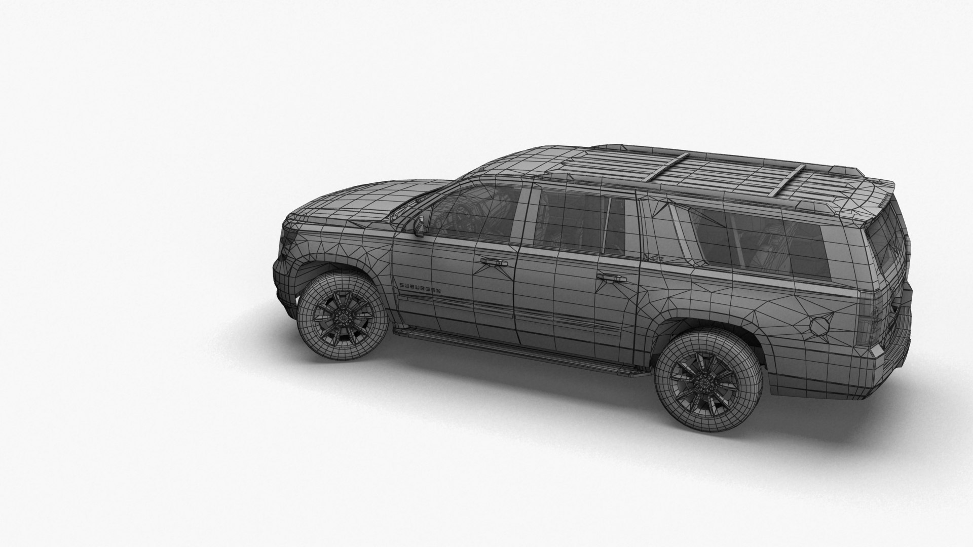 3D Model 2015 Chevrolet Suburban - TurboSquid 2312030