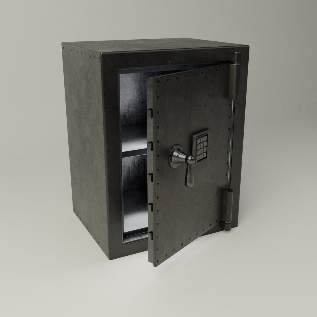 3D Safe 2 Model - TurboSquid 1818597