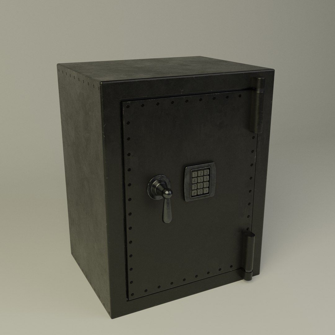 3D Safe 2 Model - TurboSquid 1818597
