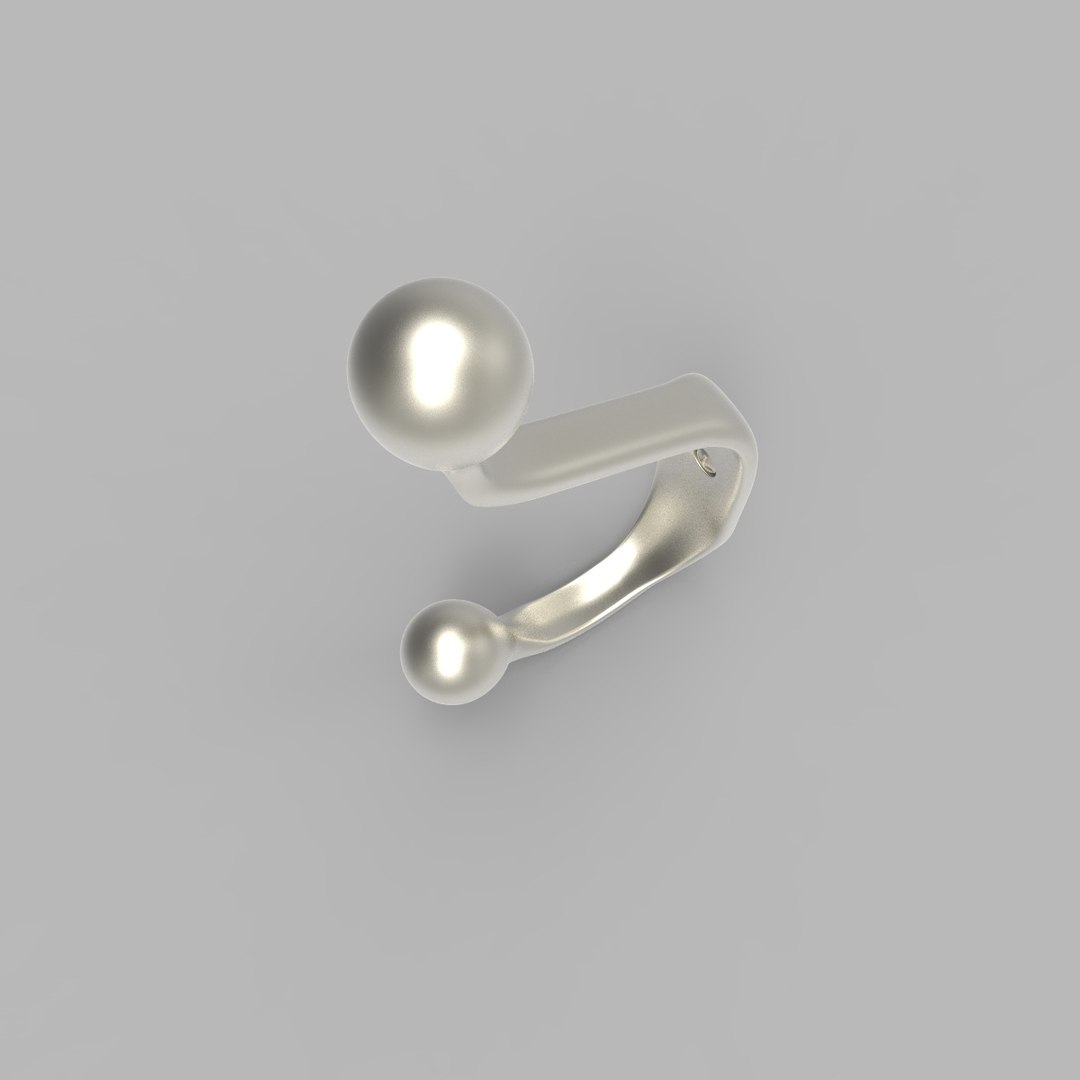 3d Hook Element Model