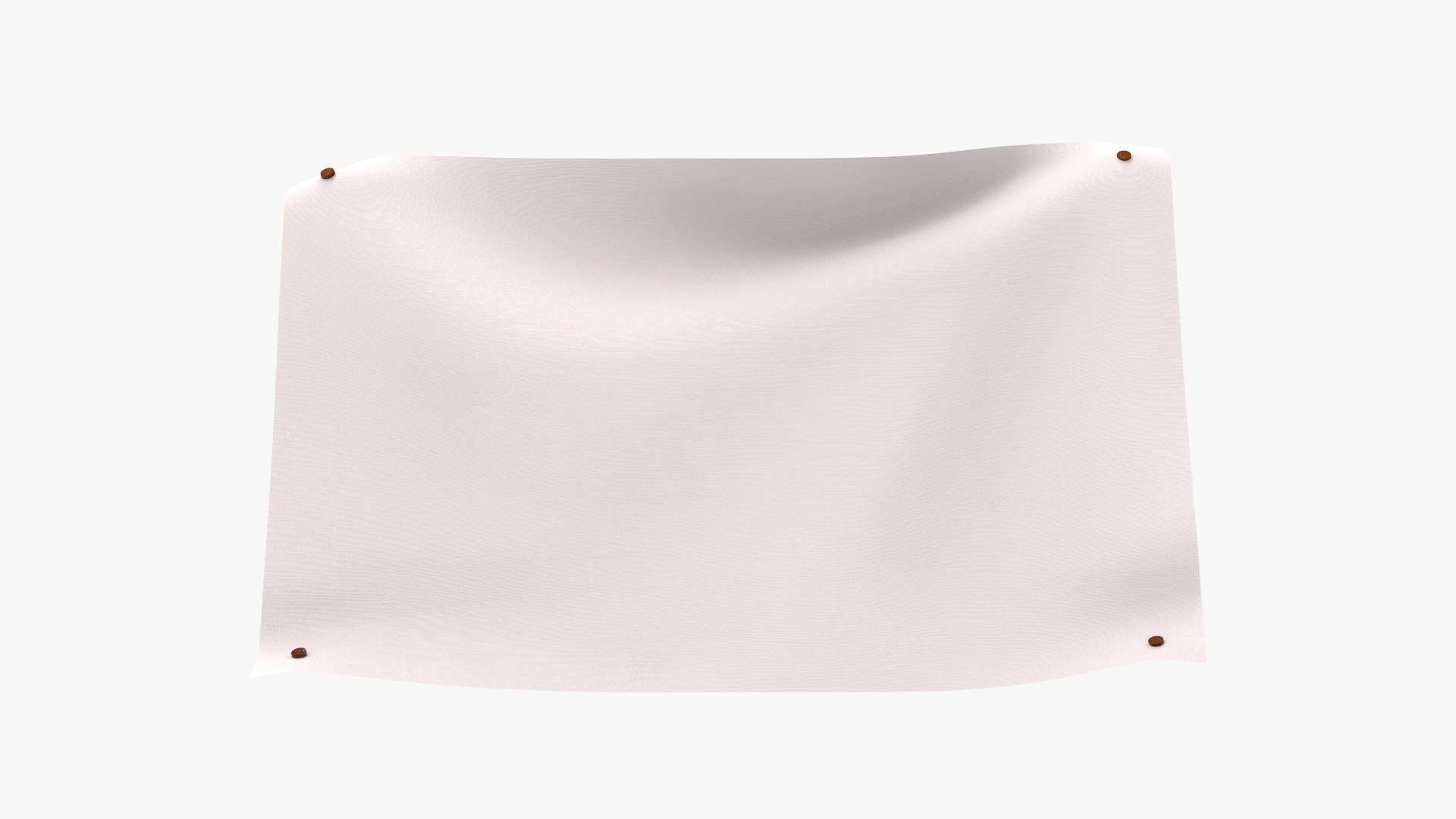 White Sheet Attached 3D Model - TurboSquid 1932393