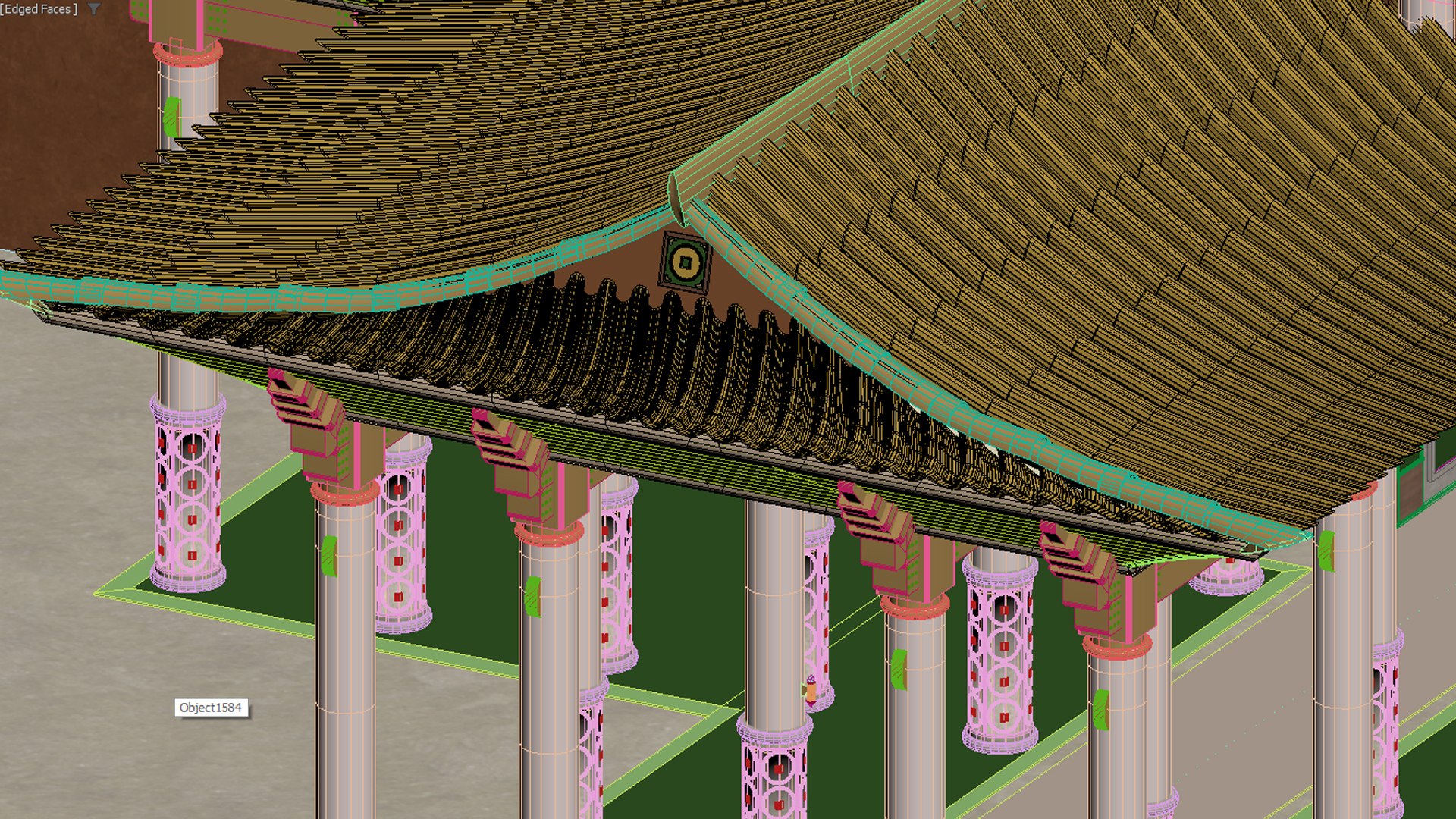 3D Earth Kingdom Royal Palace In Ba Sing Se From Avatar The Last ...