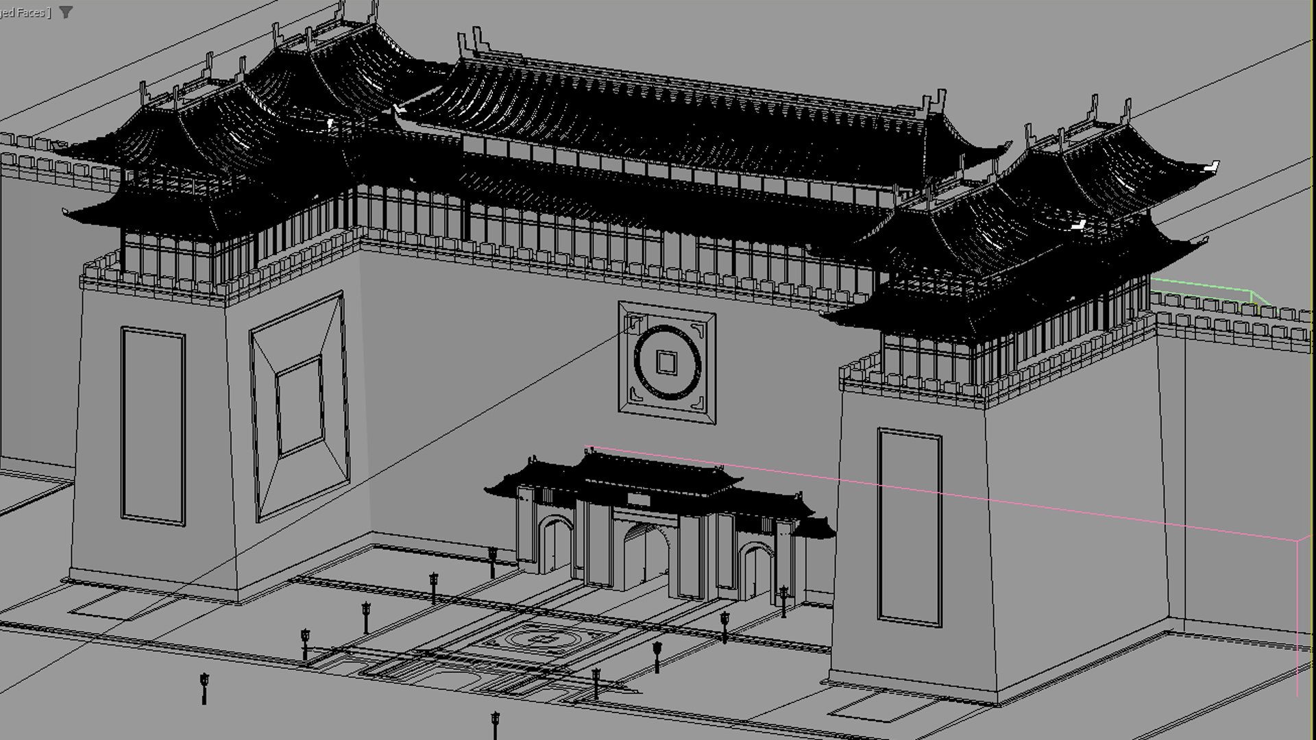 3D Earth Kingdom Royal Palace In Ba Sing Se From Avatar The Last ...