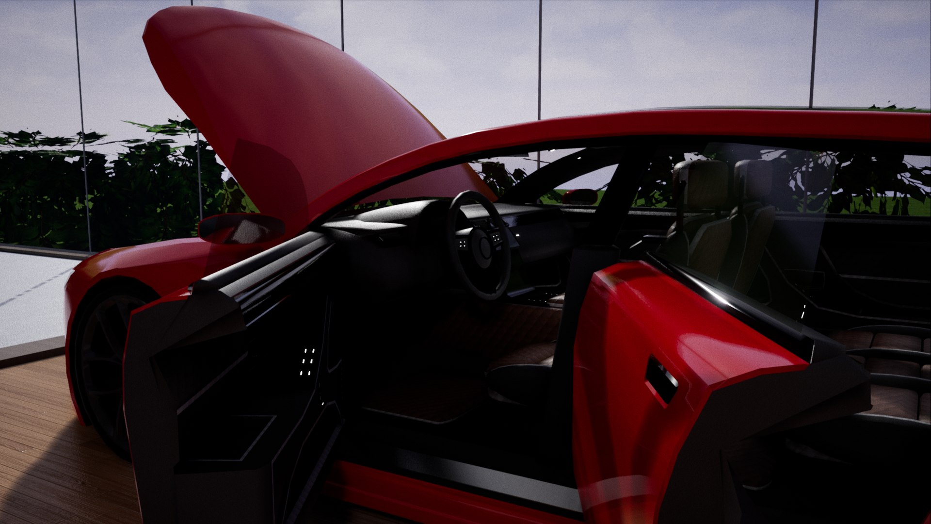 3D car size sedan 4 model - TurboSquid 1259340