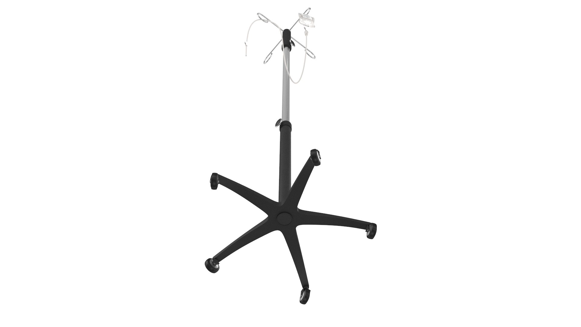 3D Model IV Fluid Solution Bag Dropper Stand - TurboSquid 1966538