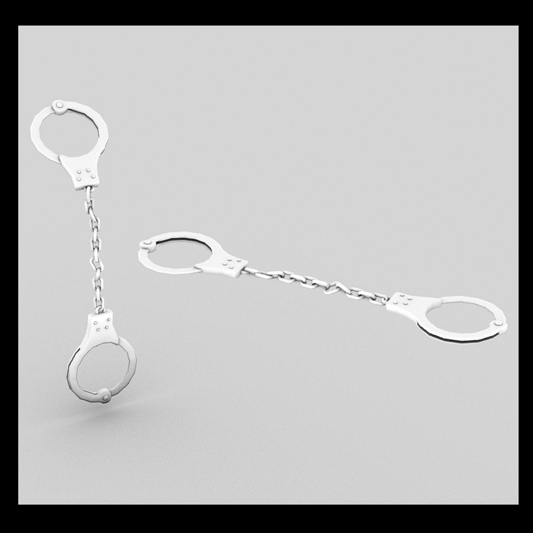 handcuffs 3d model