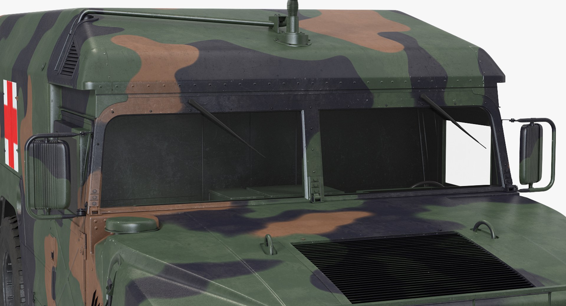 max mini ambulance military car