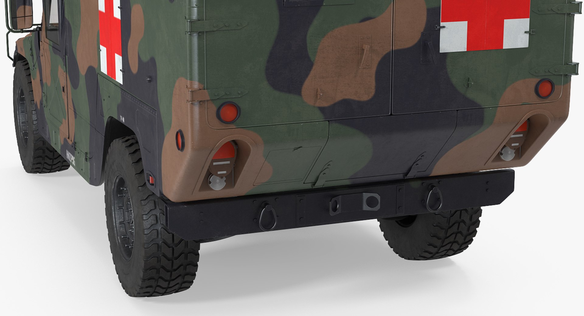 max mini ambulance military car