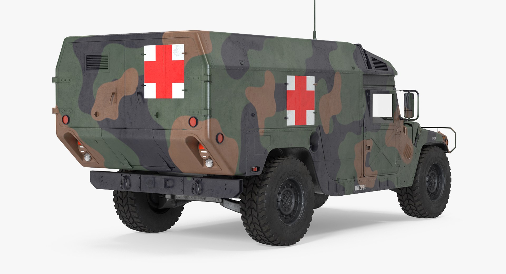 max mini ambulance military car