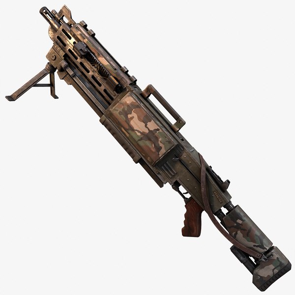 Tactical Thompson SMG 3D model - TurboSquid 1744617