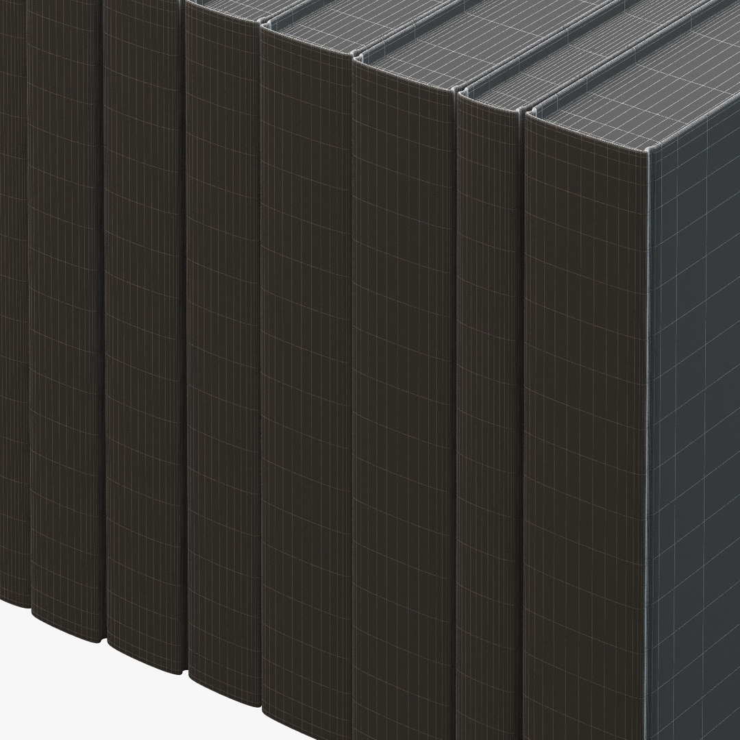 3d puffin classics books model