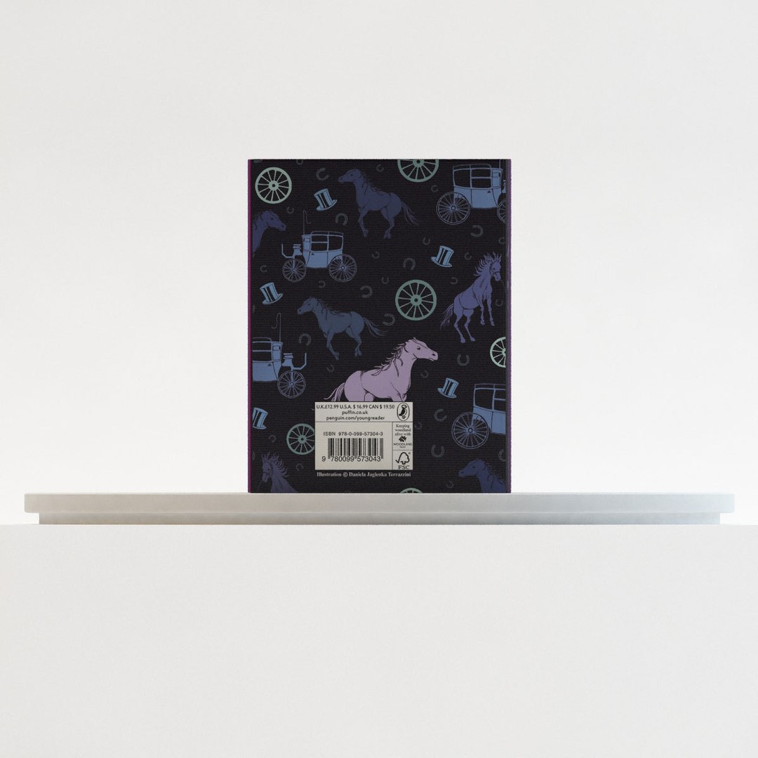 3d Puffin Classics Books Model