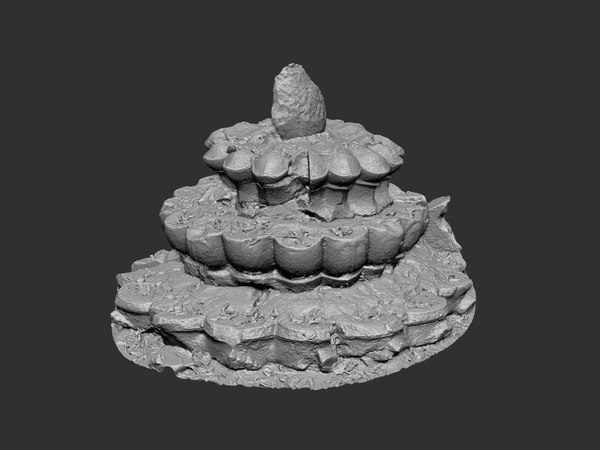 3d ancient buddhist stupa 8k