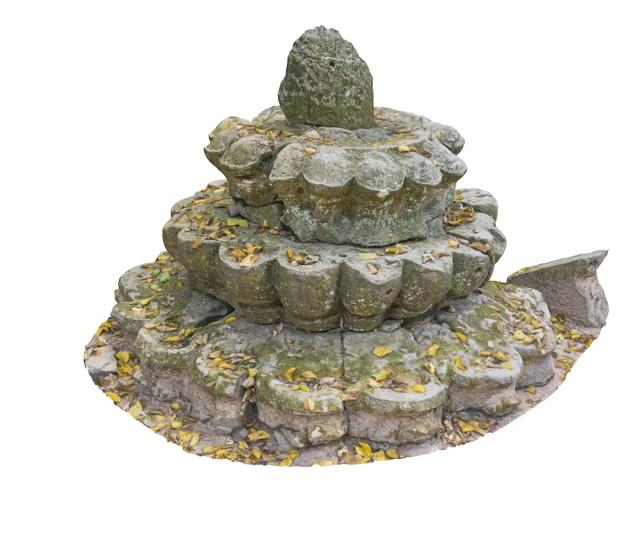 3d Ancient Buddhist Stupa 8k