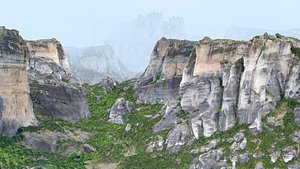 3D andes mountain landscape - TurboSquid 1645780