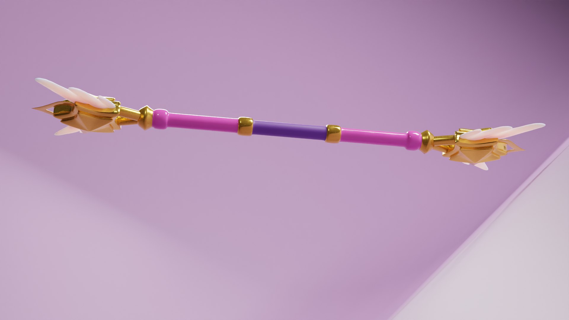 3D Star Guardian Lux Staff 3D Model Model - TurboSquid 1963662