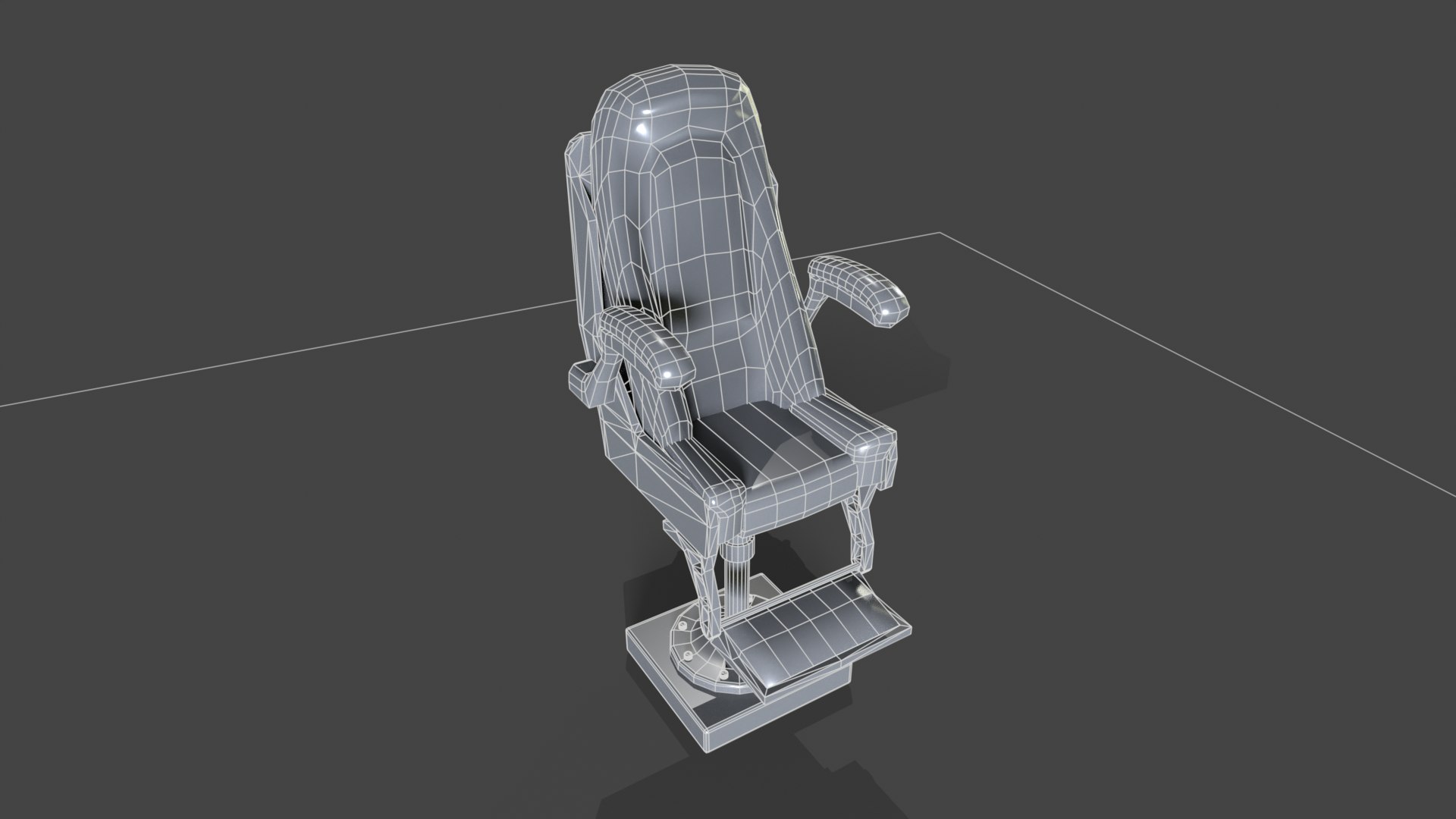 Military Chairs 3D Model - TurboSquid 2187091