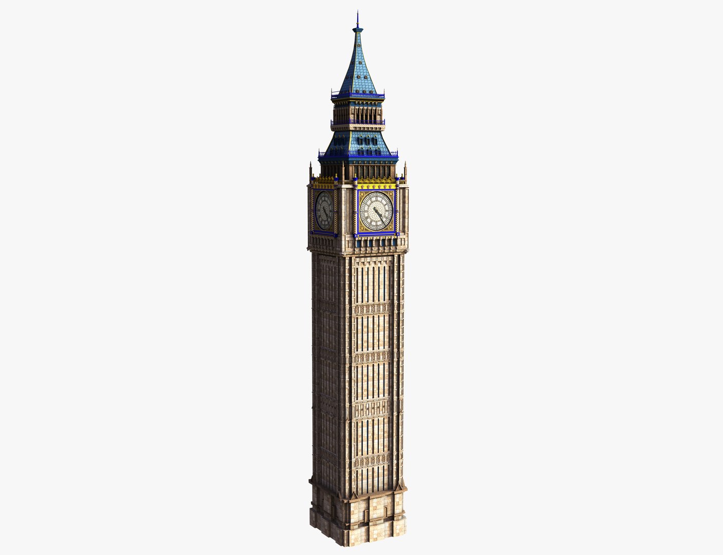 Big Ben 3D Model - TurboSquid 2364833