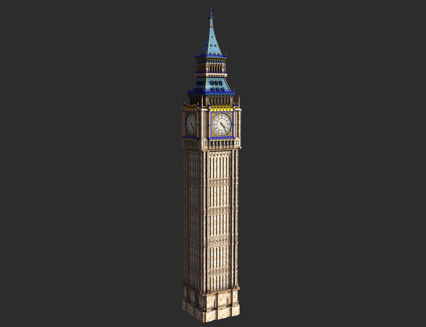 Big Ben 3D Model - TurboSquid 2364833