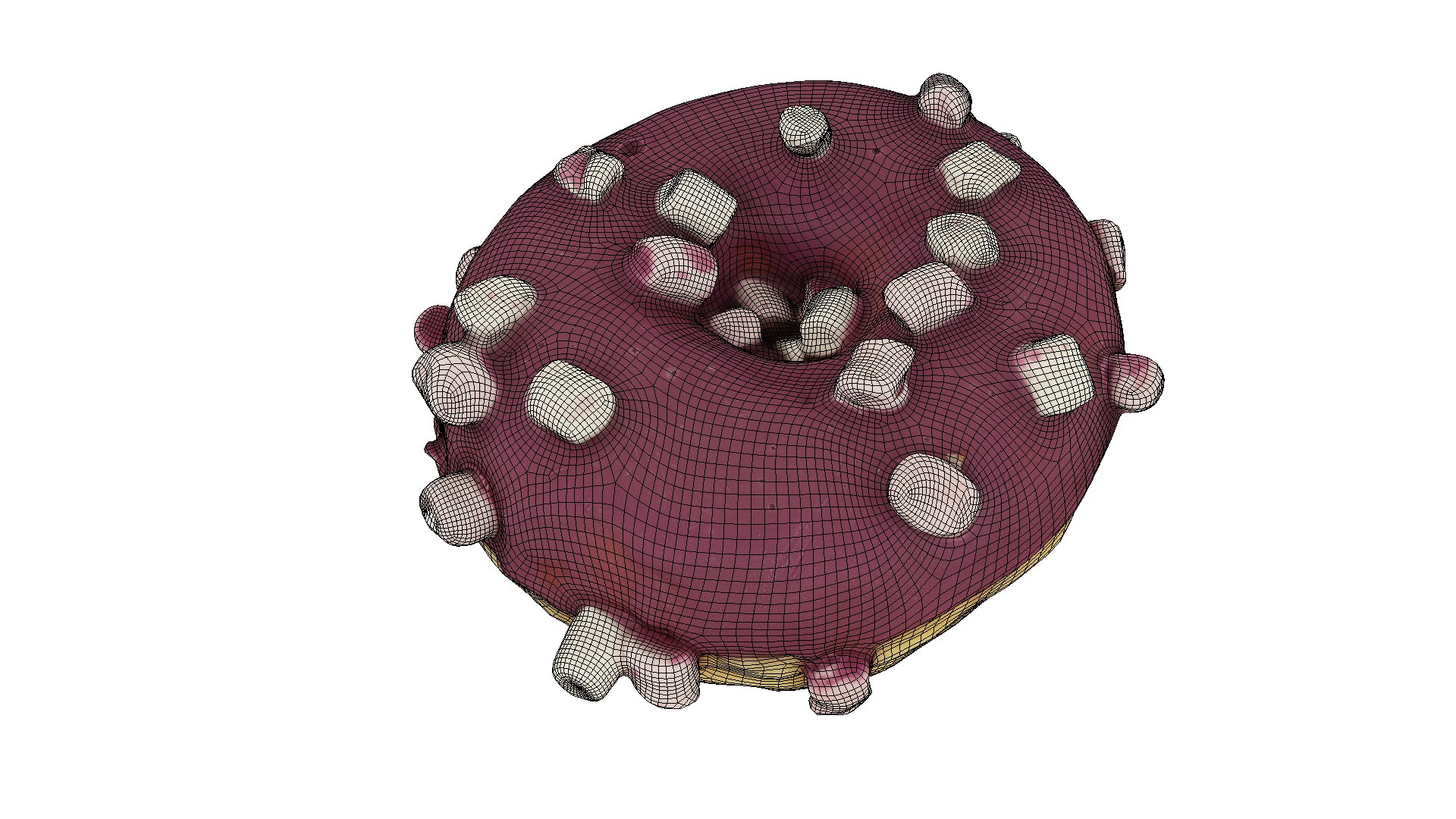 3D Donut Model - TurboSquid 1708607