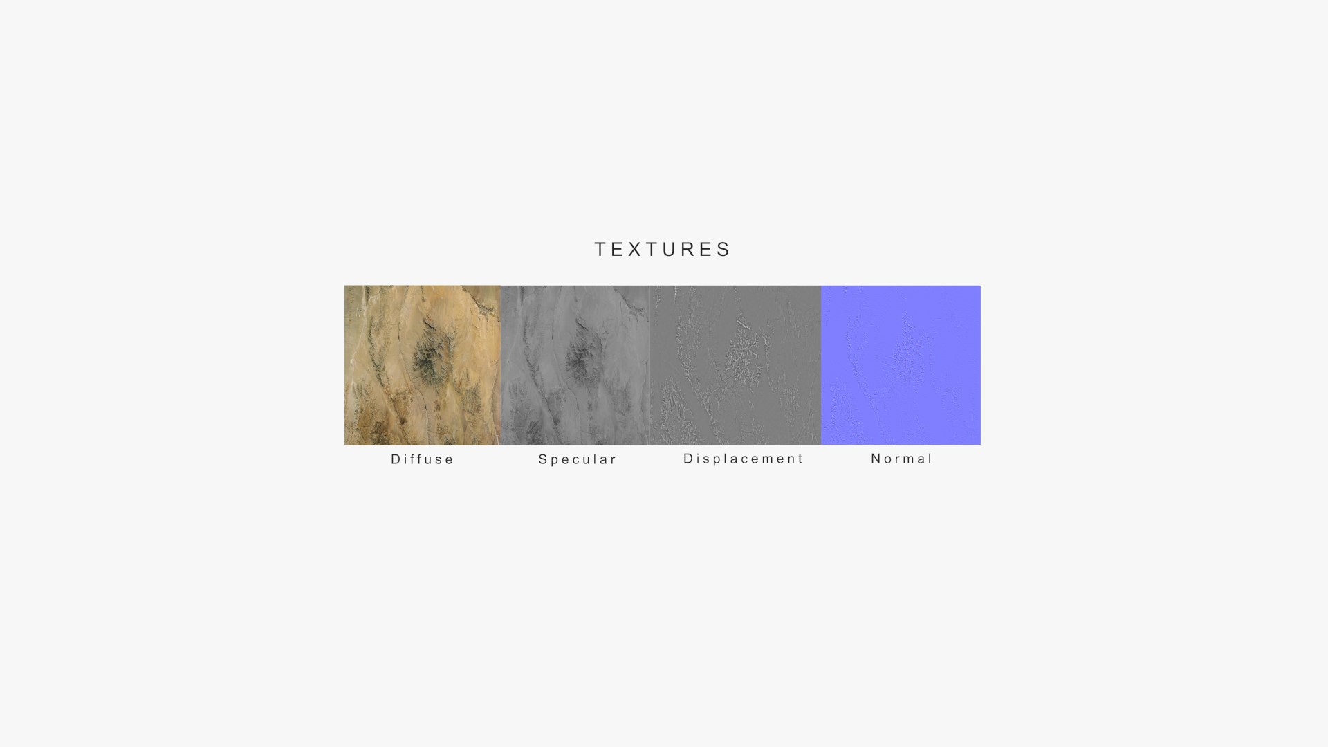 3D Desert Mormon Peak Model - TurboSquid 1489356