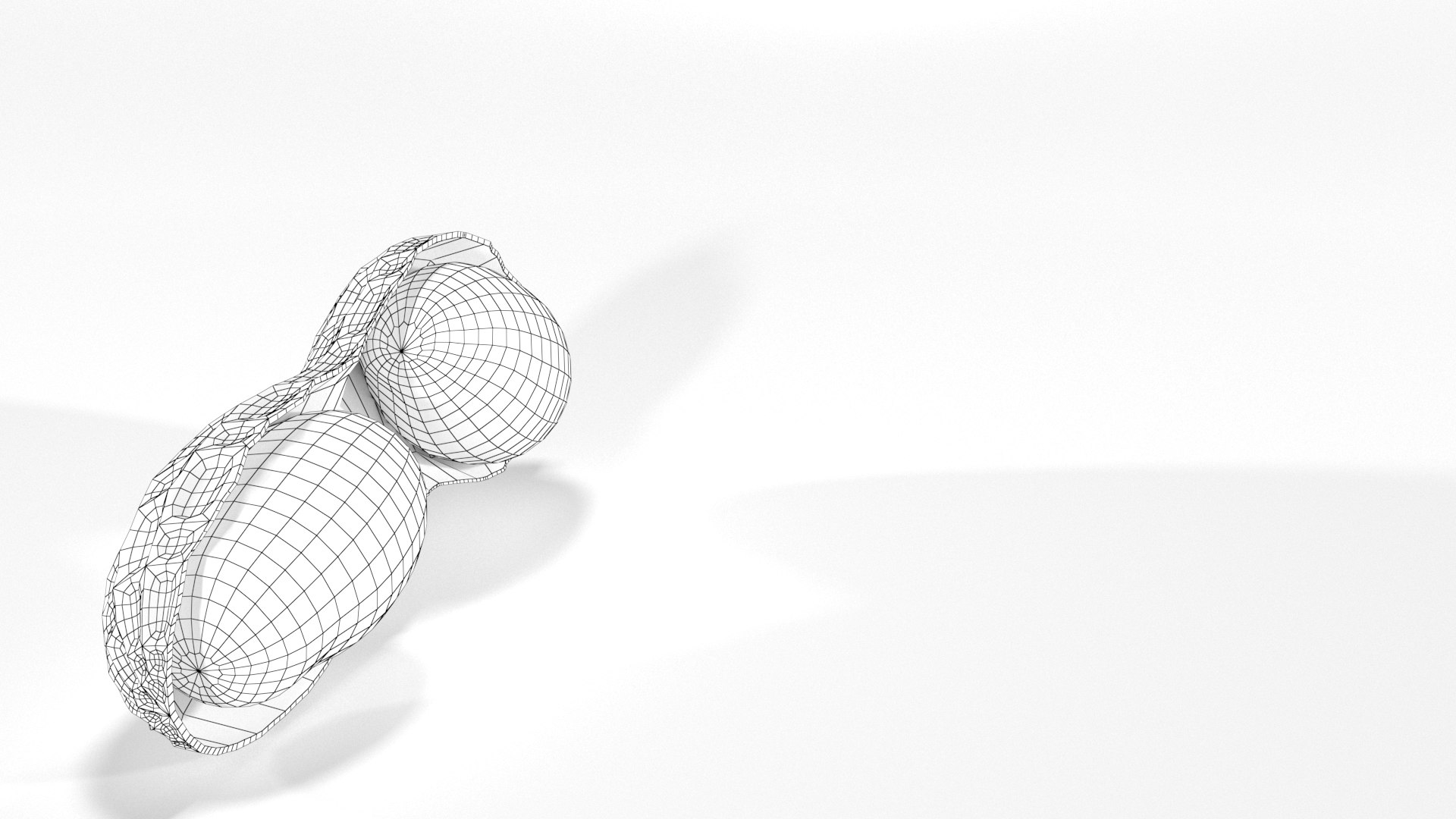 3D Peanut Food Nuts Model - TurboSquid 1696810