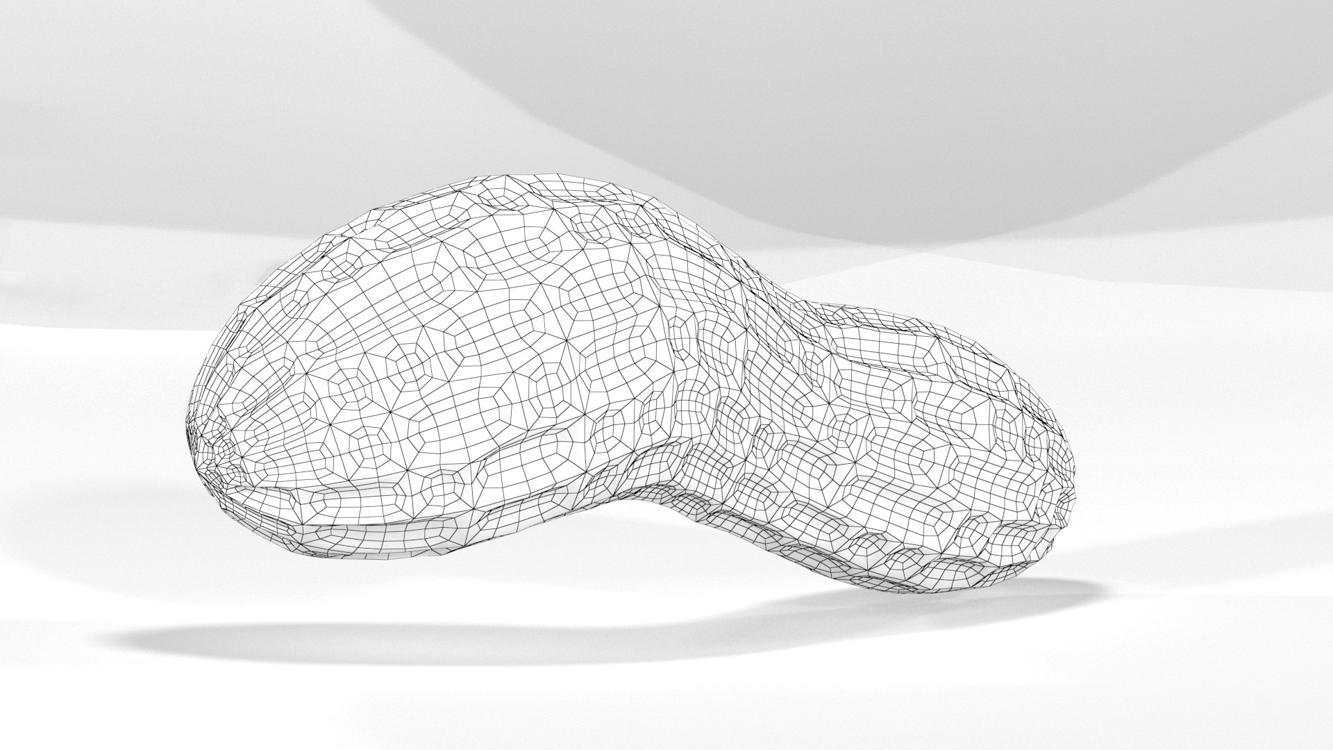 3D Peanut Food Nuts Model - TurboSquid 1696810