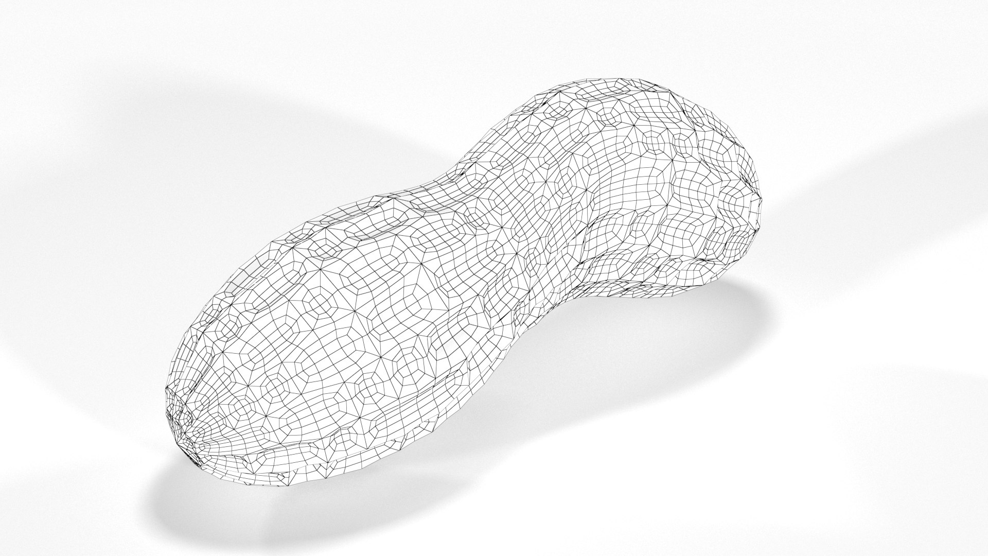 3D Peanut Food Nuts Model - TurboSquid 1696810