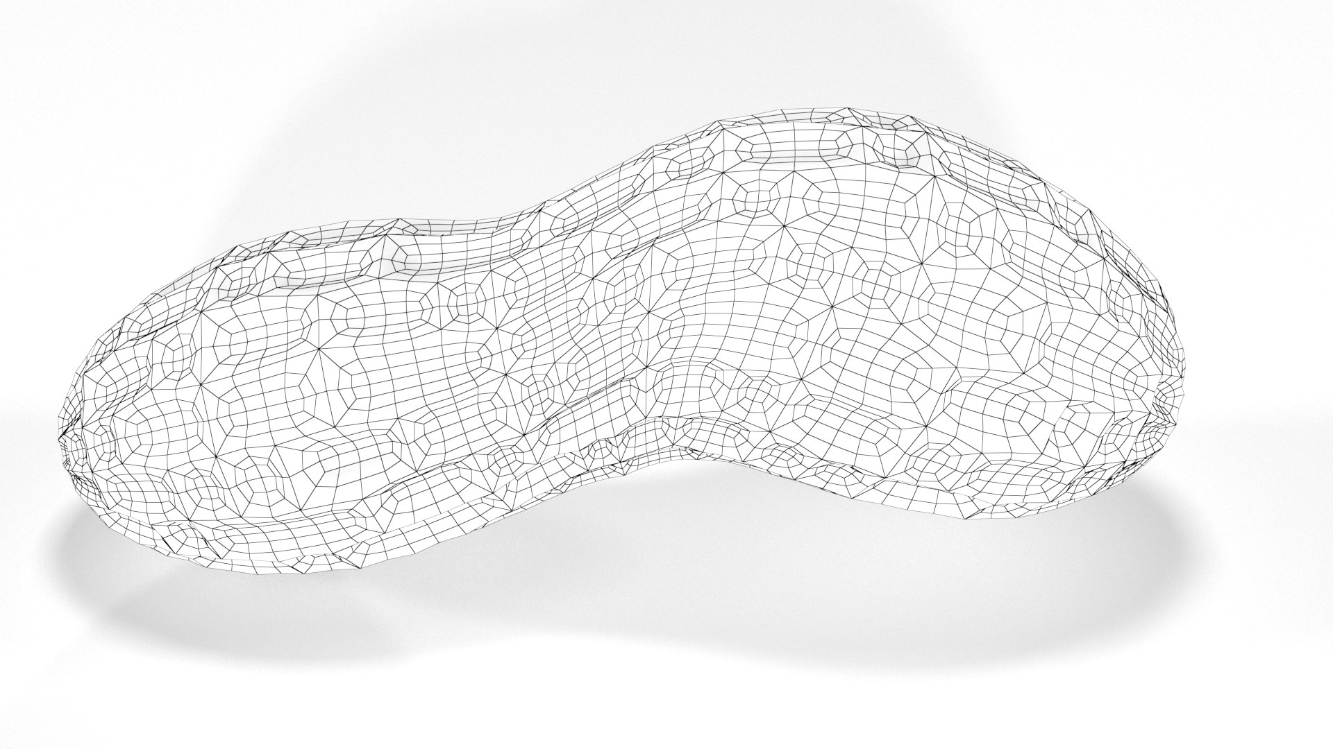 3D Peanut Food Nuts Model - TurboSquid 1696810