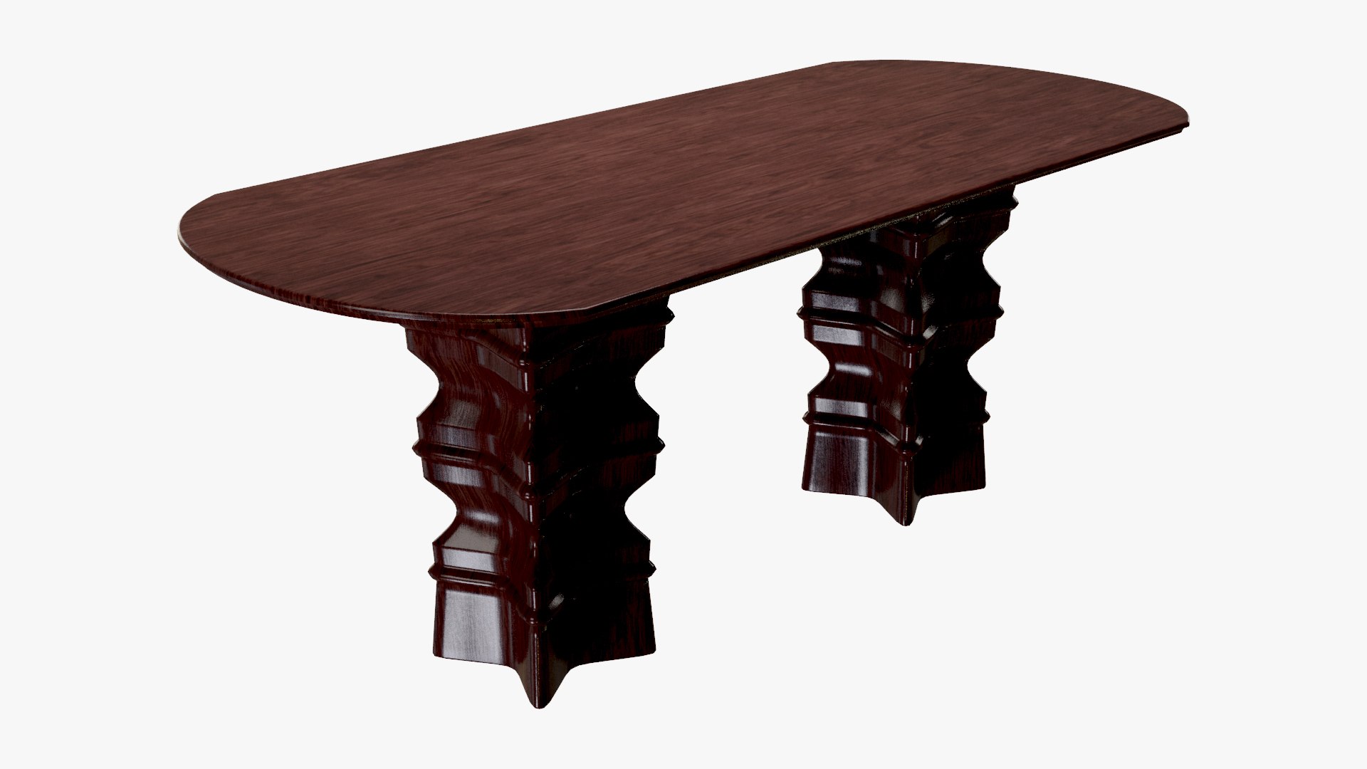 3D Model Classic Dining Table - TurboSquid 2303337