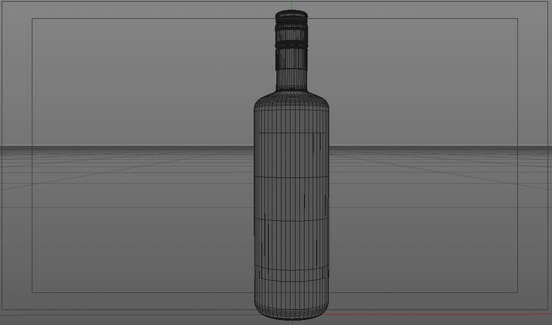 3D Basic Vodka Bottle - TurboSquid 1594666
