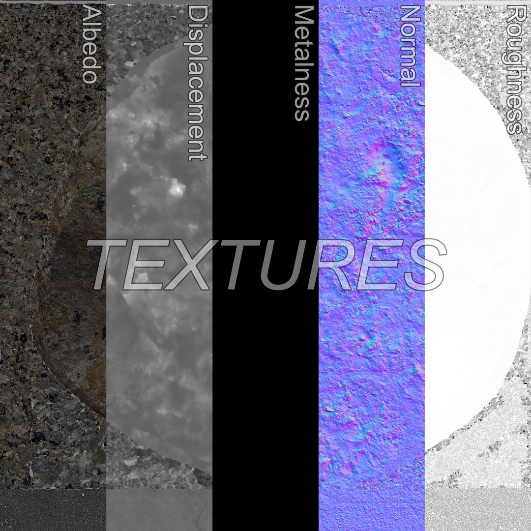 Broken Asphalt 3D - TurboSquid 1709015