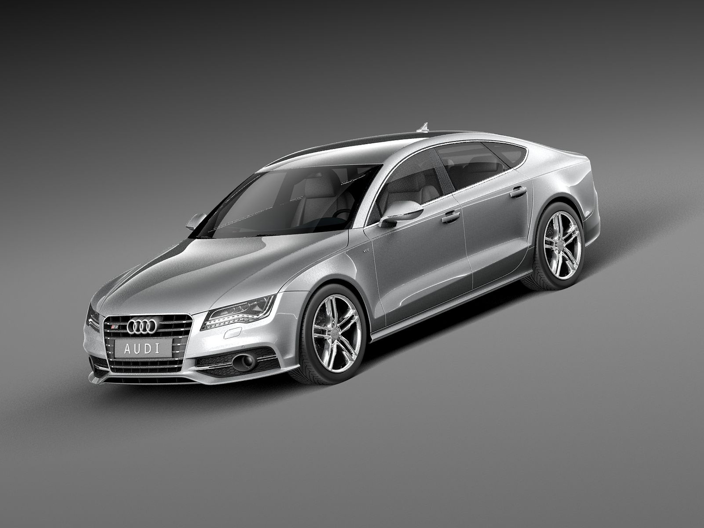 3d Audi S7 Rs7 Sedan Model