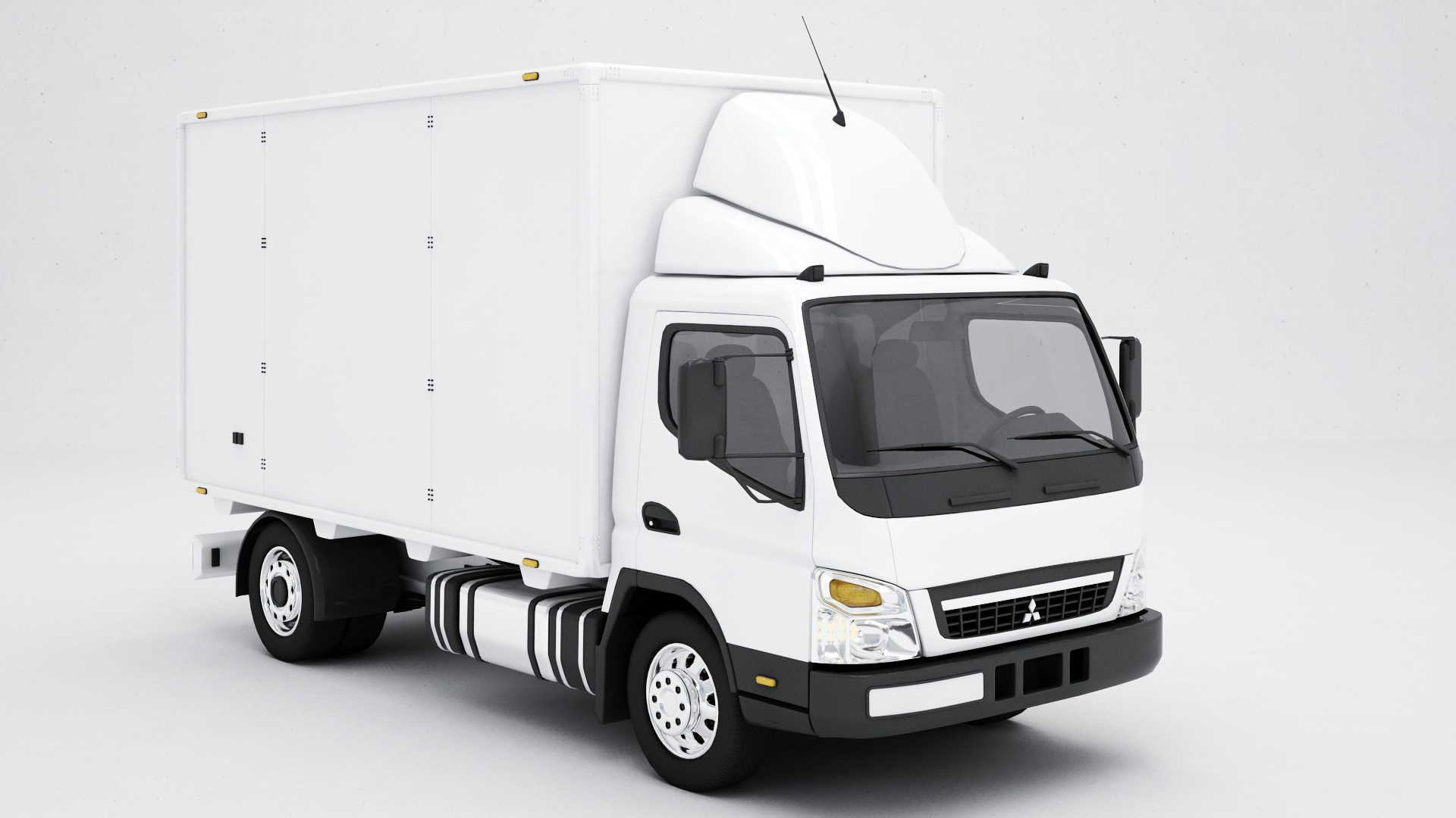 Mitsubishi Fuso Canter Wide Single Truck3Dモデル - TurboSquid 1909220