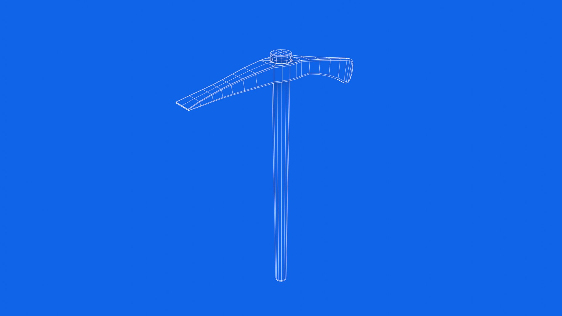 3D Pick Axe Model - TurboSquid 1401941