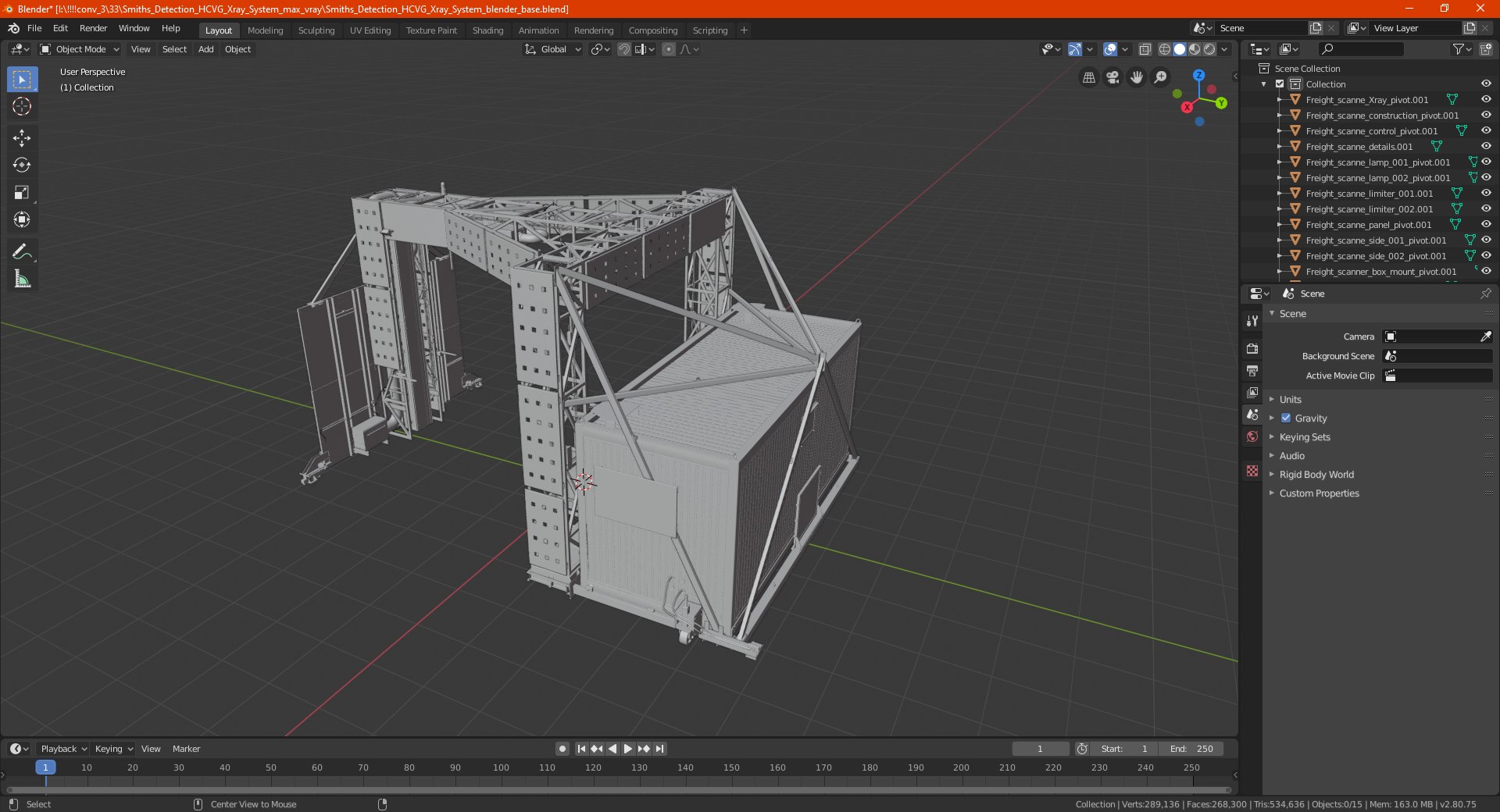 Smiths Detection HCVG Xray System 3D - TurboSquid 1736973