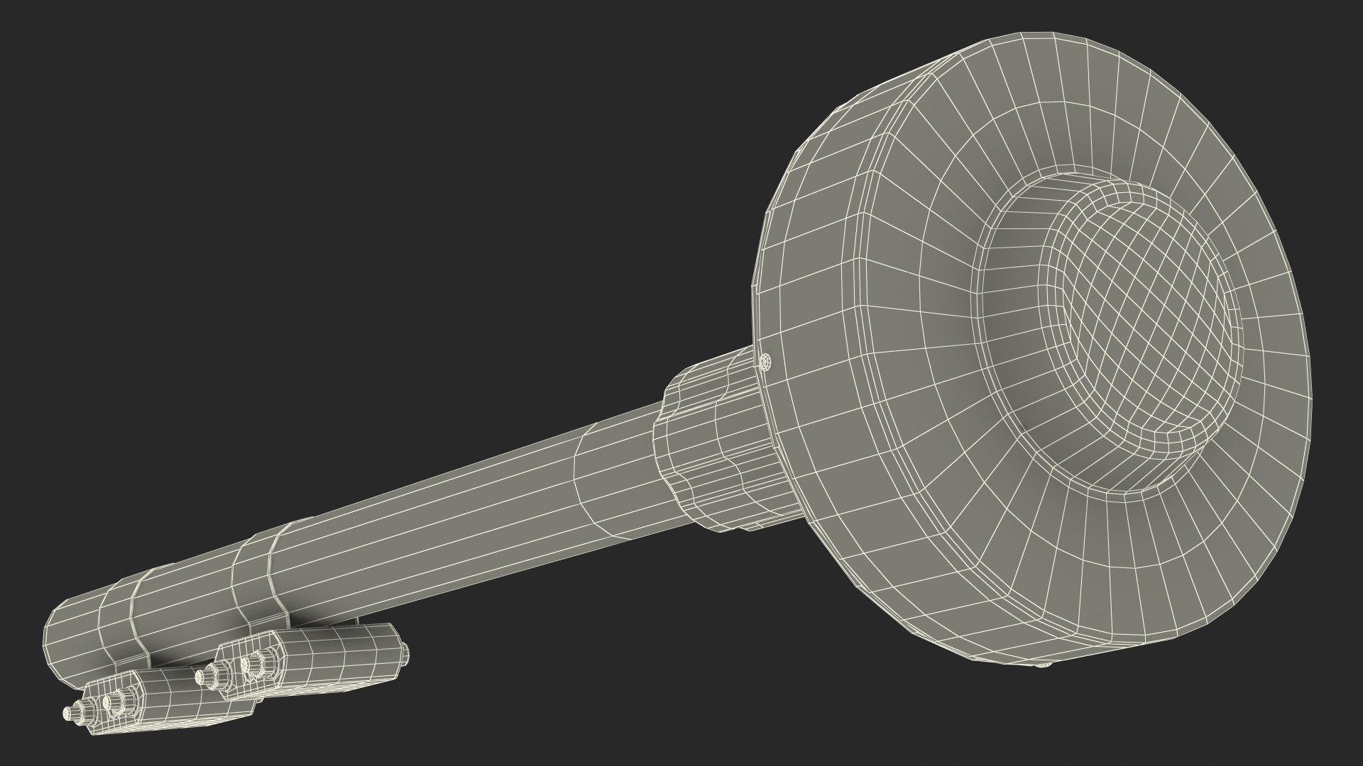 Telescopic Motorcycle Pancake Beacon 3D Model - TurboSquid 1875659