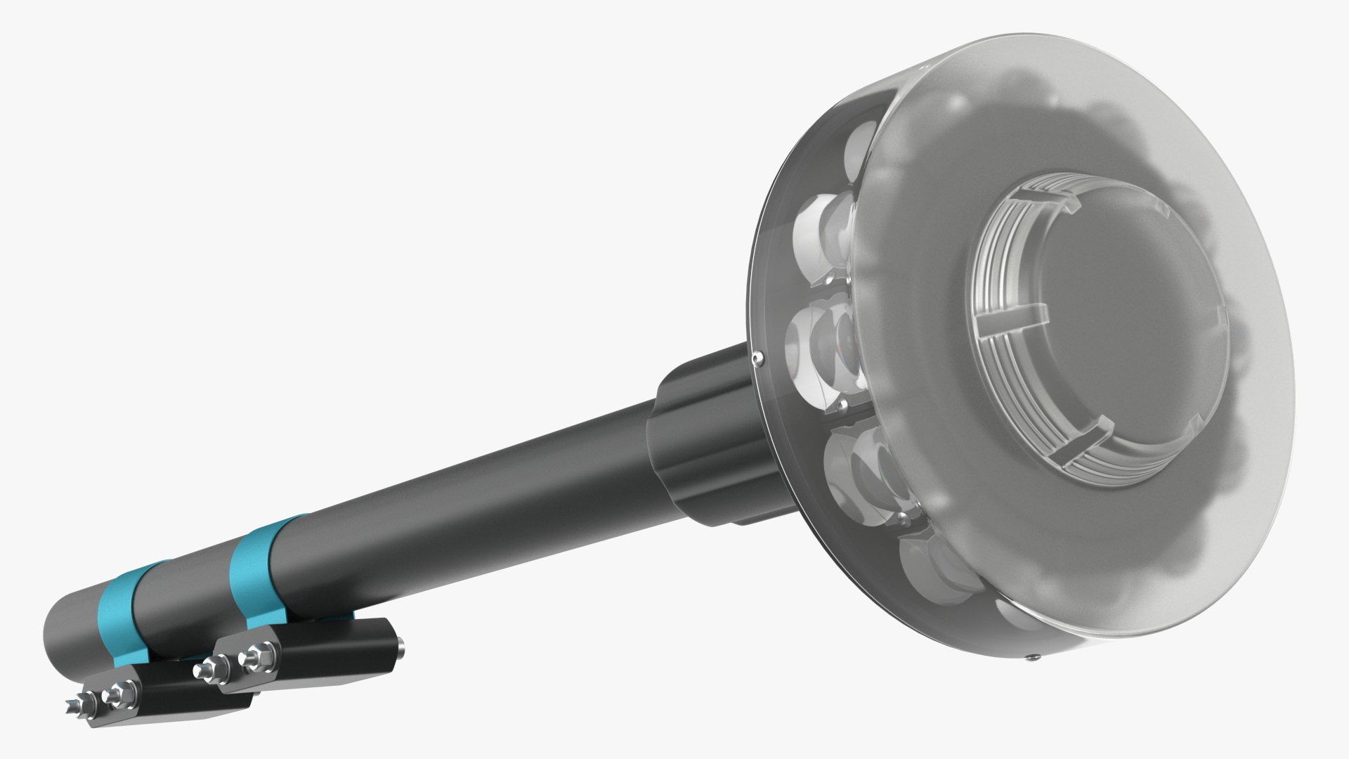Telescopic Motorcycle Pancake Beacon 3D Model - TurboSquid 1875659