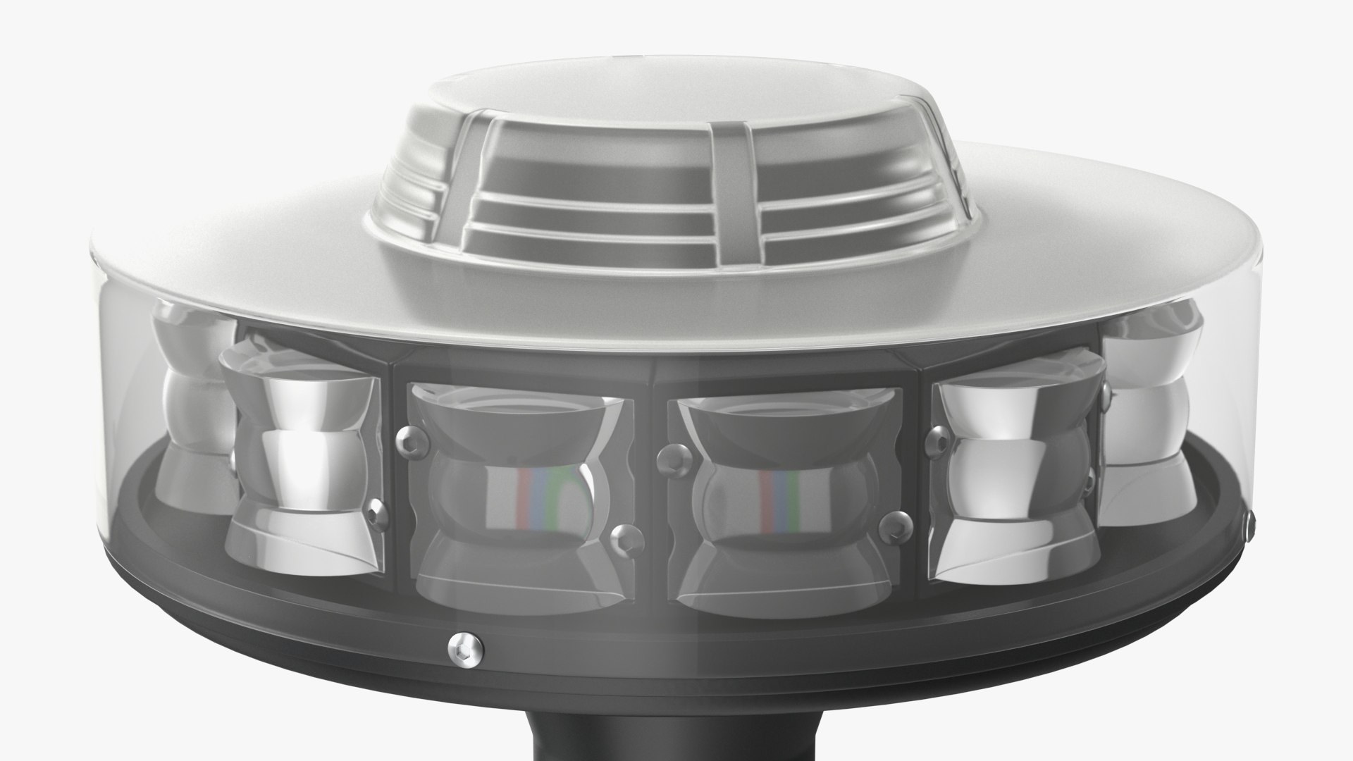 Telescopic Motorcycle Pancake Beacon 3D Model - TurboSquid 1875659