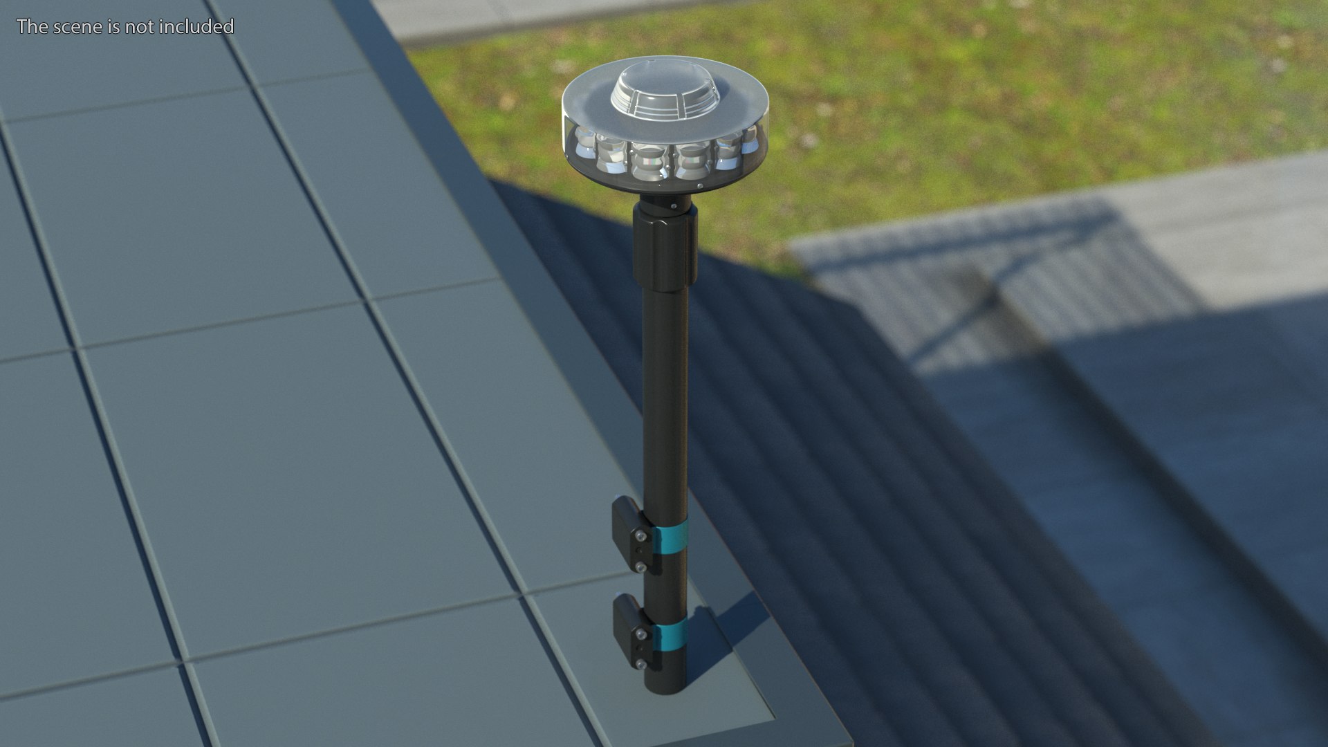 Telescopic Motorcycle Pancake Beacon 3D Model - TurboSquid 1875659